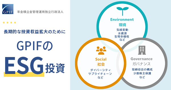 GPIFのESG投資について
